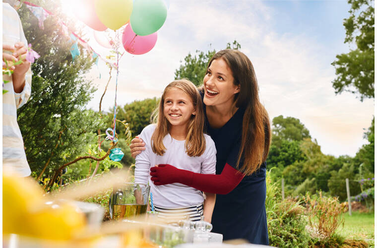 Compression du bras Jobst Elvarex - reha team - ortho team